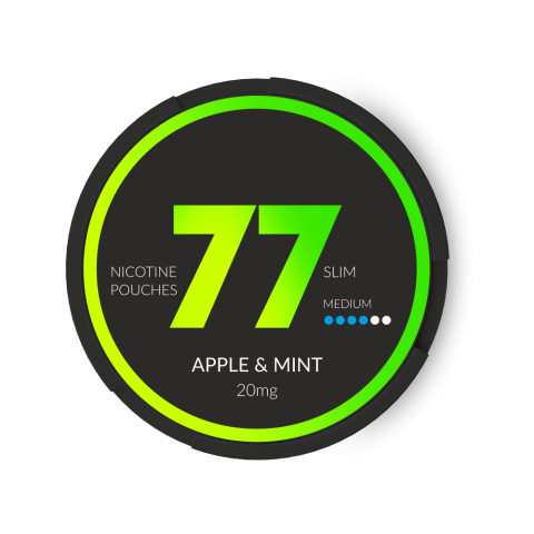 77 APPLE & MINT 16 mg/g | 77 | Nikotynowe.pl